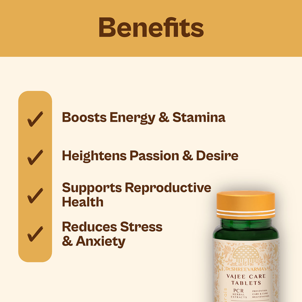 Vajee Care Tablet for Men’s Wellness | Ayurvedic Supplement for Men’s ...